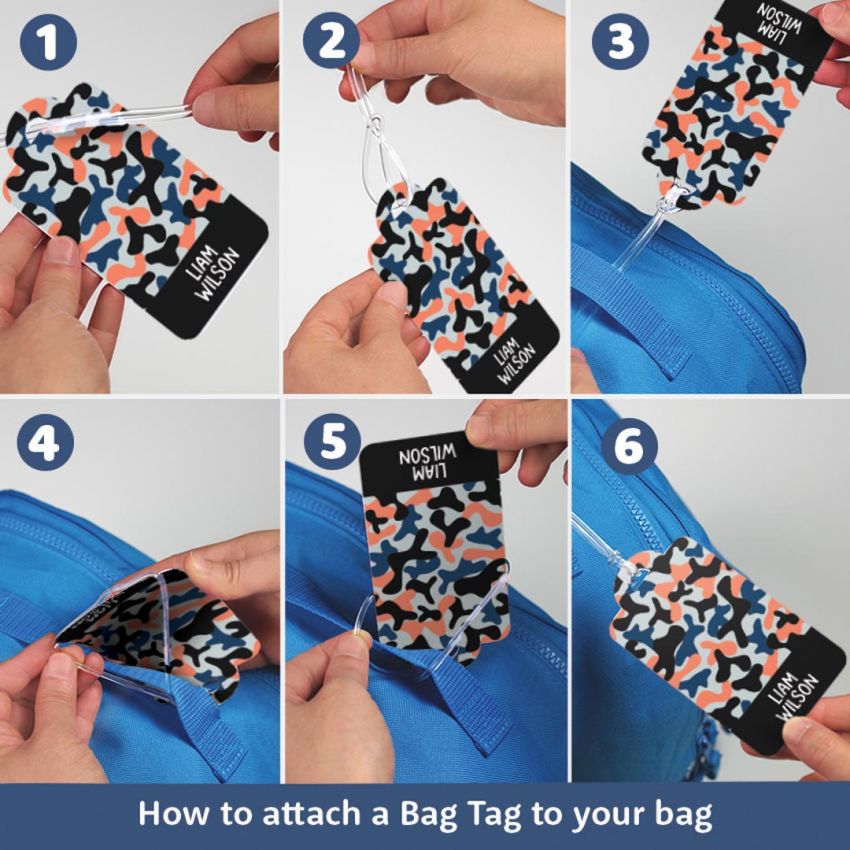 Bright Star Kids: Bag Tags Vs. Mini Bag Tags - Bright Star Kids