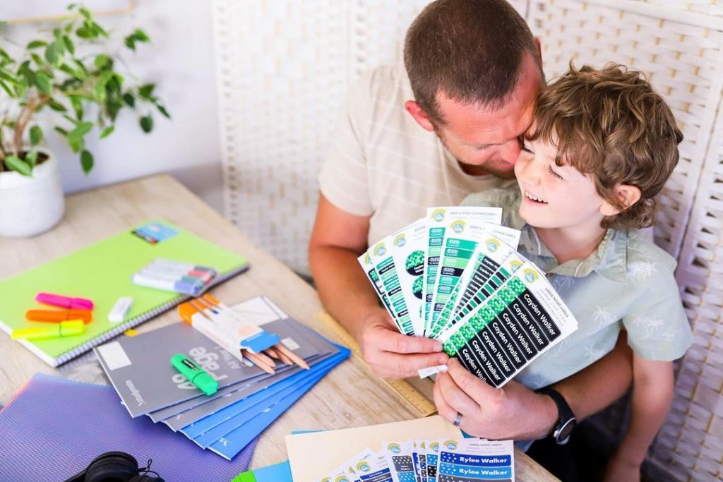 What's In Each Bright Star Kids Name Labels Kit? - Bright Star Kids