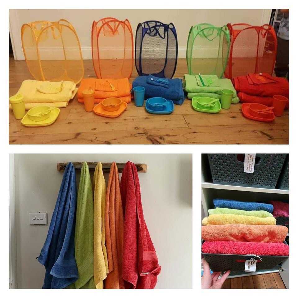 Organisation Tips for Moms: Colour Coding and Labelling For Kids