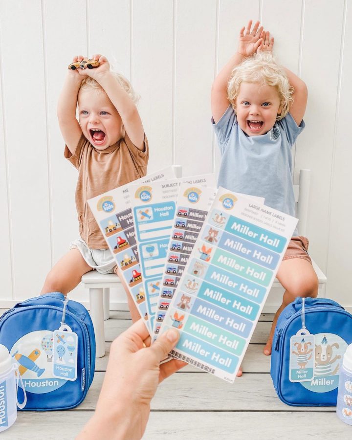 What's In Each Bright Star Kids Name Labels Kit? - Bright Star Kids