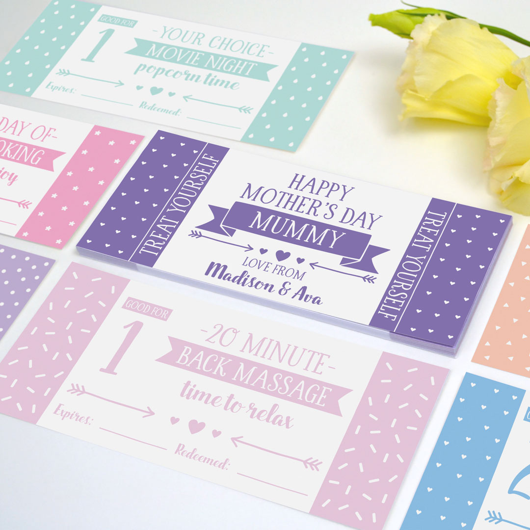 20+ Free Printable Love Vouchers for Mother's Day - Bright Star Kids