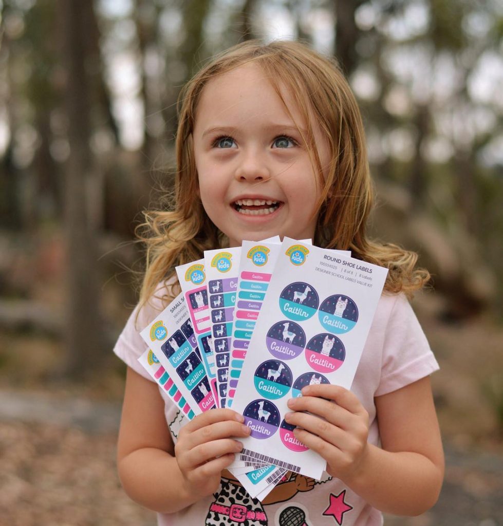 What's In Each Bright Star Kids Name Labels Kit? - Bright Star Kids