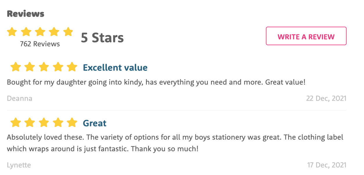 9 Reasons Why You’ll Love Our School Labels Kit - Bright Star Kids