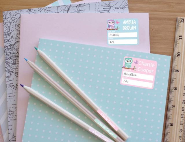 How To Use Back To School Labels for All Types of School Items - Bright ...