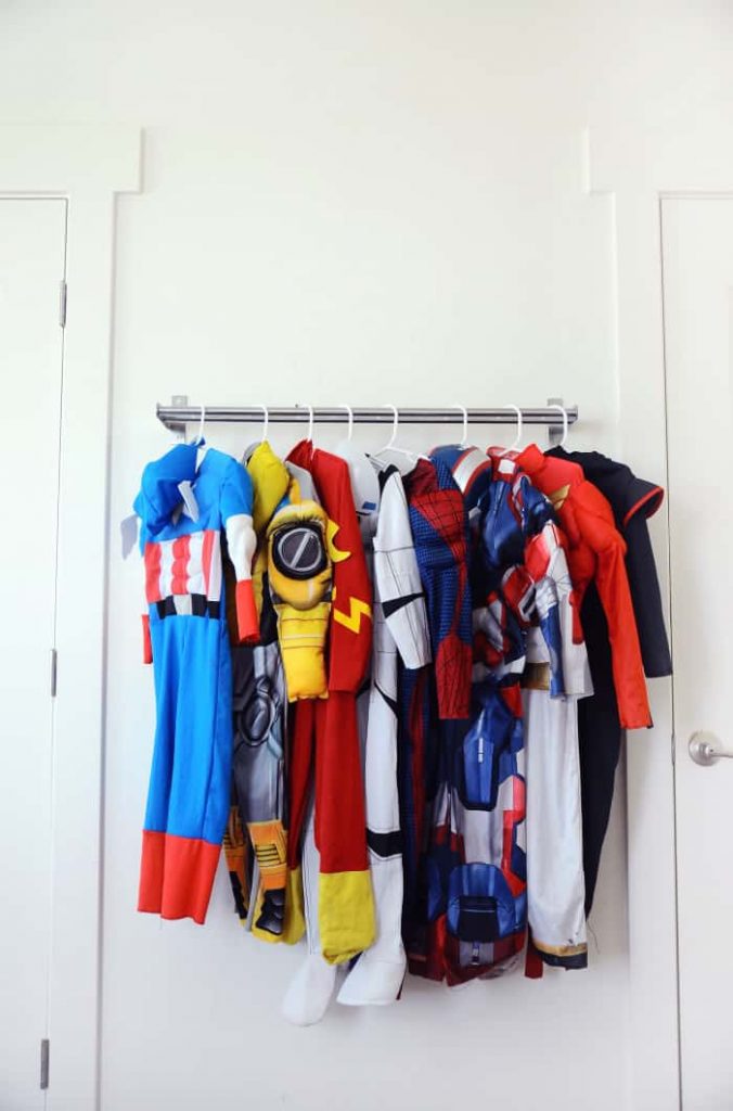 Kids Dress Up Rack: 7 Organised Kids Dress Up Ideas - Bright Star Kids